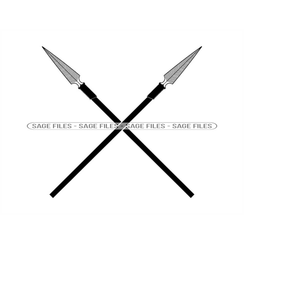 Spear Logo SVG, Spear SVG, Pike Svg, Spear Clipart, Spear Fi - Inspire ...