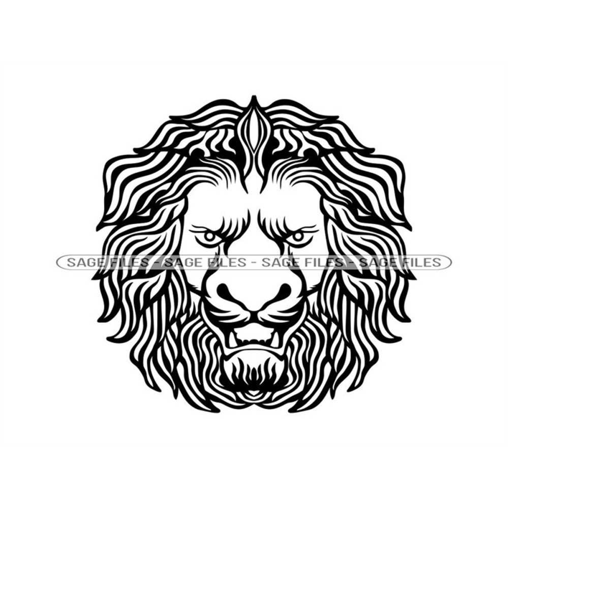 Lion Mascot SVG, Lion Svg, Safari Svg, Lion Clipart, Lion Fi - Inspire ...