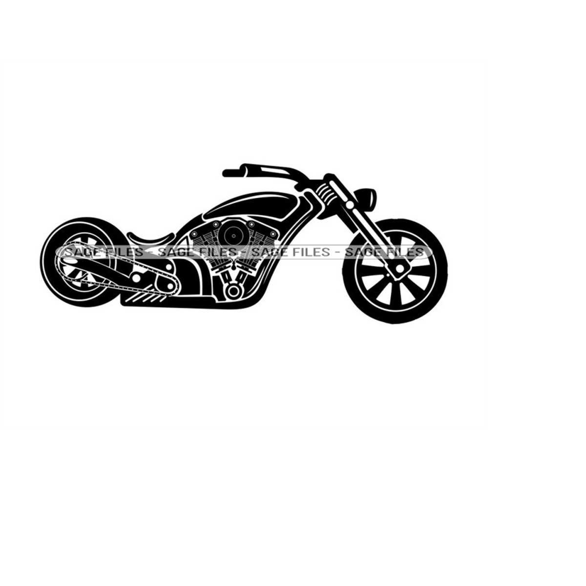 Motorcycle 21 SVG, Motorcycle SVG, Motor Bike Svg, Motorcycl - Inspire ...