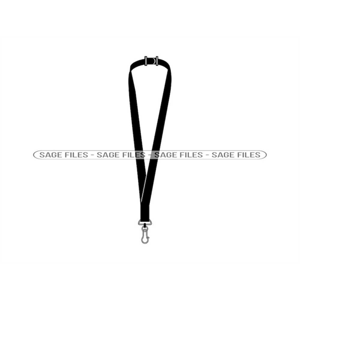 Lanyard 5 Svg, Lanyard Svg, ID Svg, Lanyard Clipart, Lanyard - Inspire ...