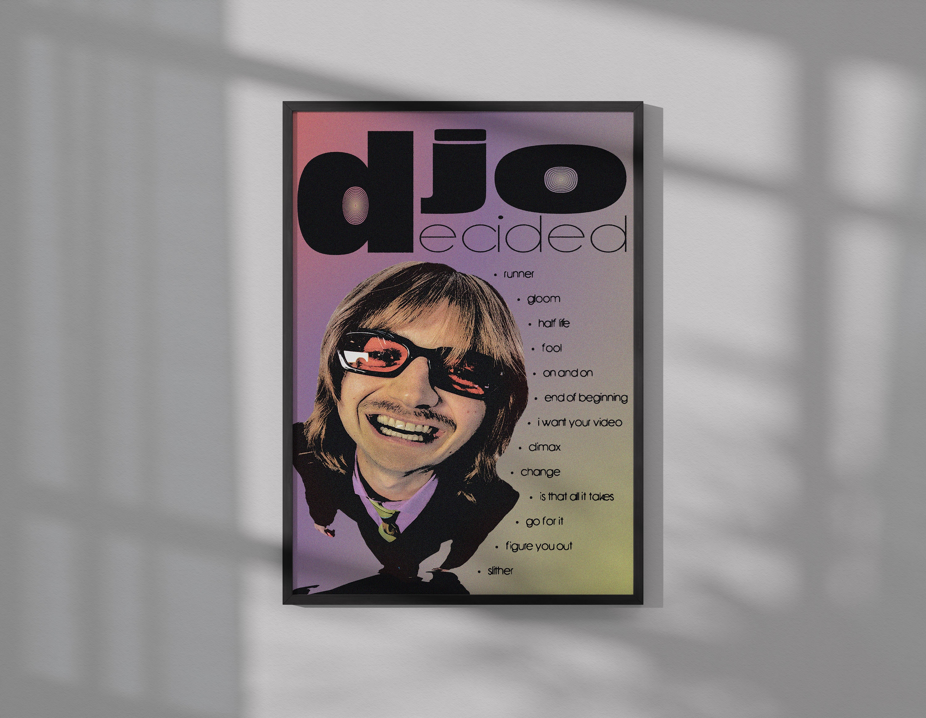 Djo Poster Music Poster Wall Art | Inspire Uplift
