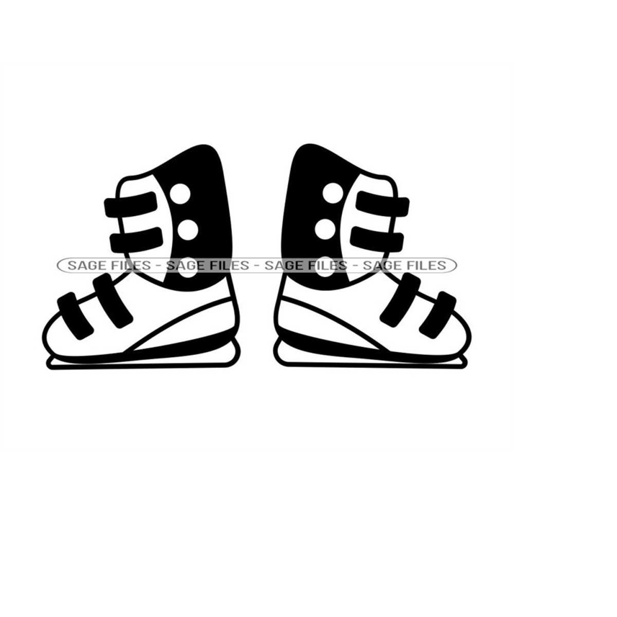 Hockey Skates SVG, Hockey Svg, Ice Skating Svg, Hockey Skate | Inspire ...