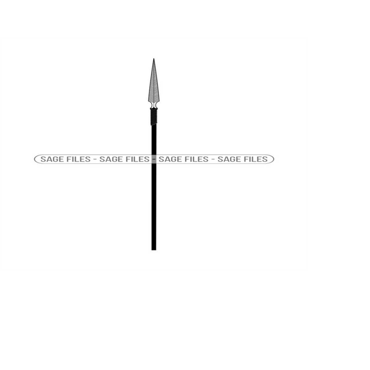 Spear SVG, Pike Svg, Spear Clipart, Spear Files for Cricut, - Inspire ...