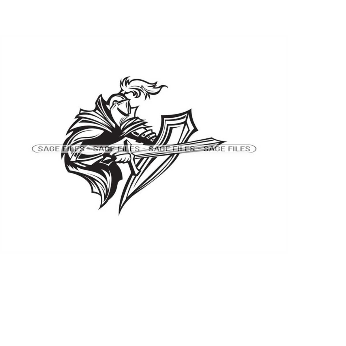 Knight SVG, Warrior Svg, Knight Clipart, Knight Files for Cr - Inspire ...