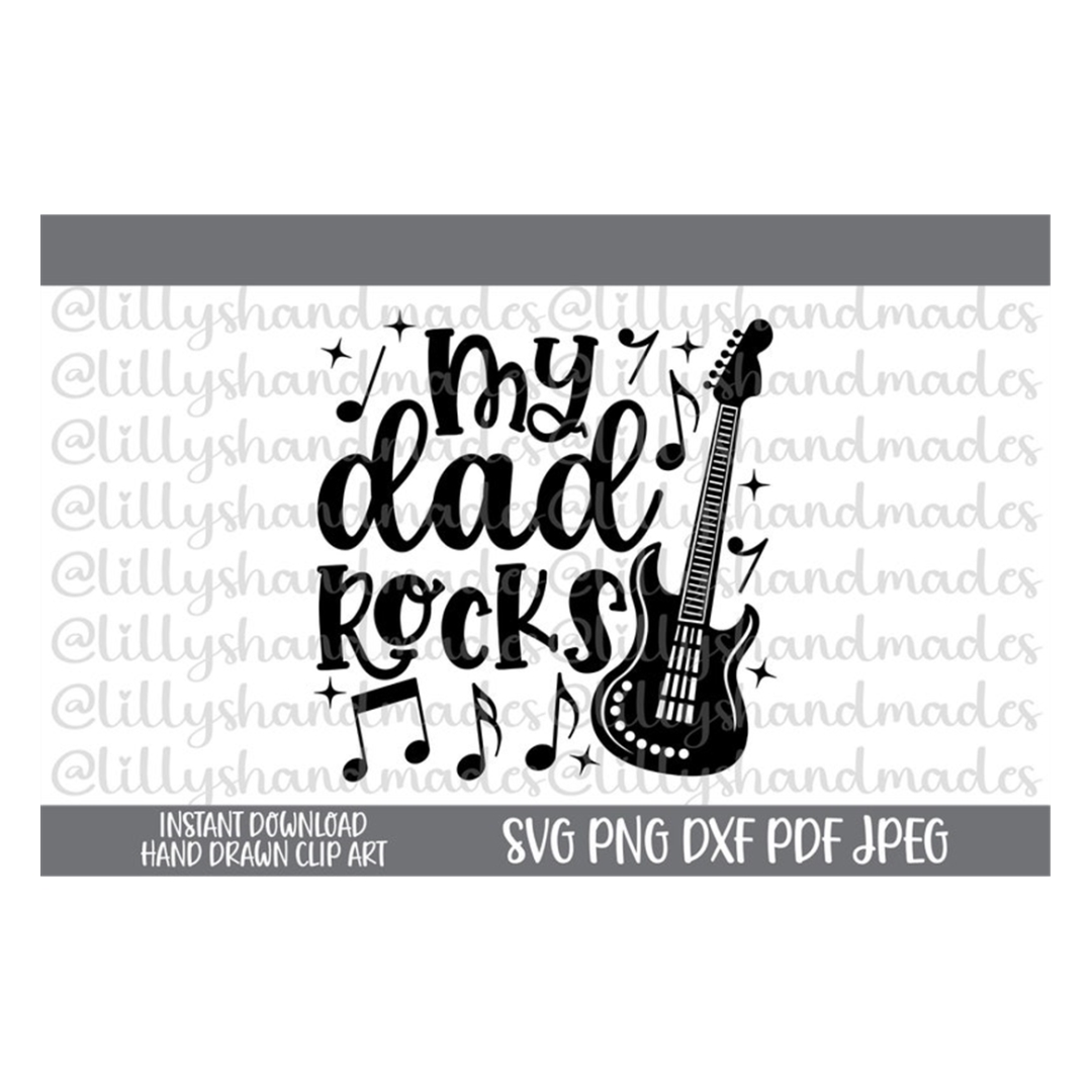 My Dad Rocks Svg, My Dad Rocks Png, Best Dad Ever Svg, Aweso | Inspire ...