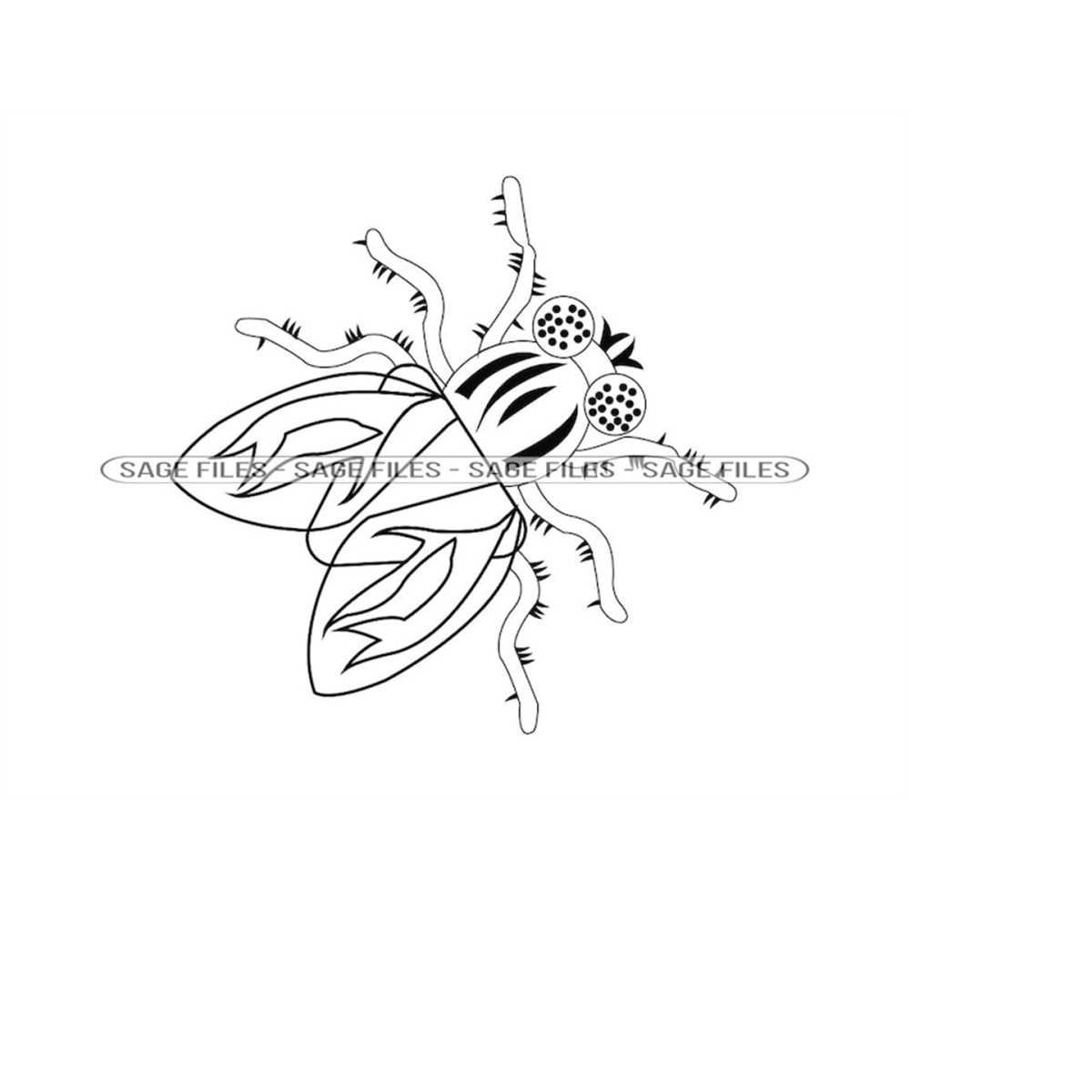 Fly SVG, Flies Svg, Insect Svg, Fly Clipart, Fly Files for C - Inspire ...