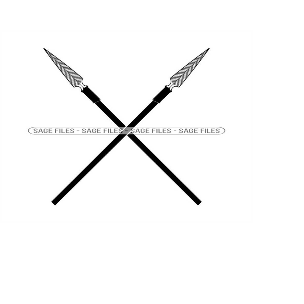 Spear Logo SVG, Spear SVG, Pike Svg, Spear Clipart, Spear Fi - Inspire ...