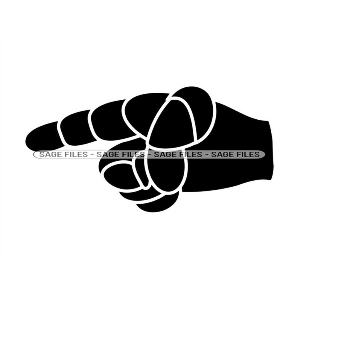 Pointing Finger 2 SVG, Pointing Finger Svg, Pointing Finger - Inspire ...