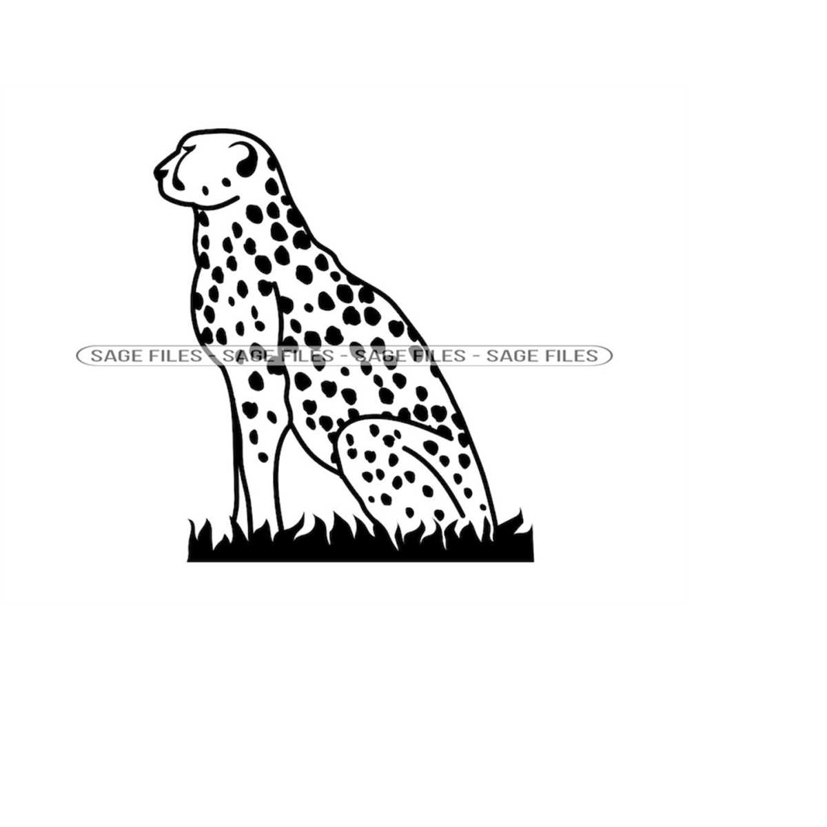 Cheetah 5 SVG, Cheetah SVG, Cheetah Clipart, Cheetah Files f | Inspire ...