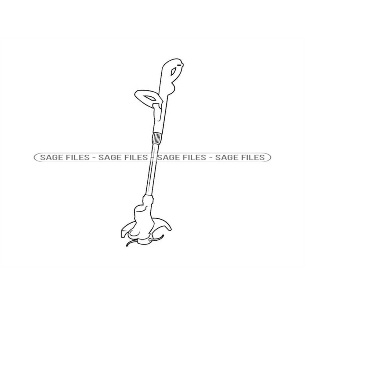 Landscape Edger Outline SVG, Gardening Svg, Landscaping Svg, | Inspire ...