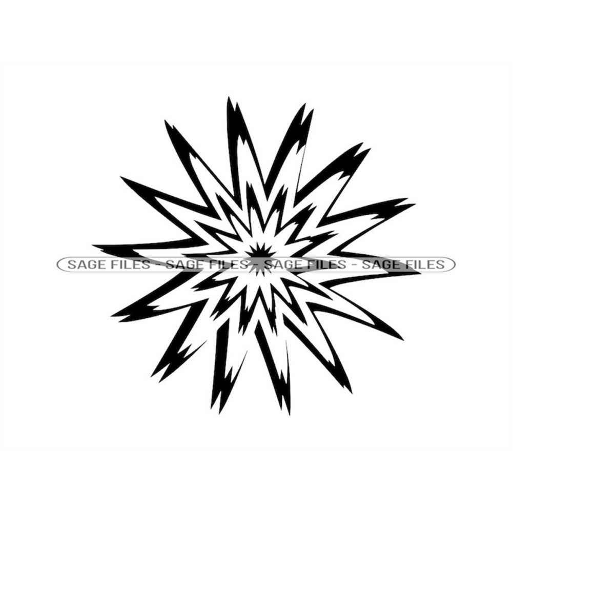 Abstract Star SVG, Portal SVG, Star SVG, Star Clipart, Star | Inspire ...