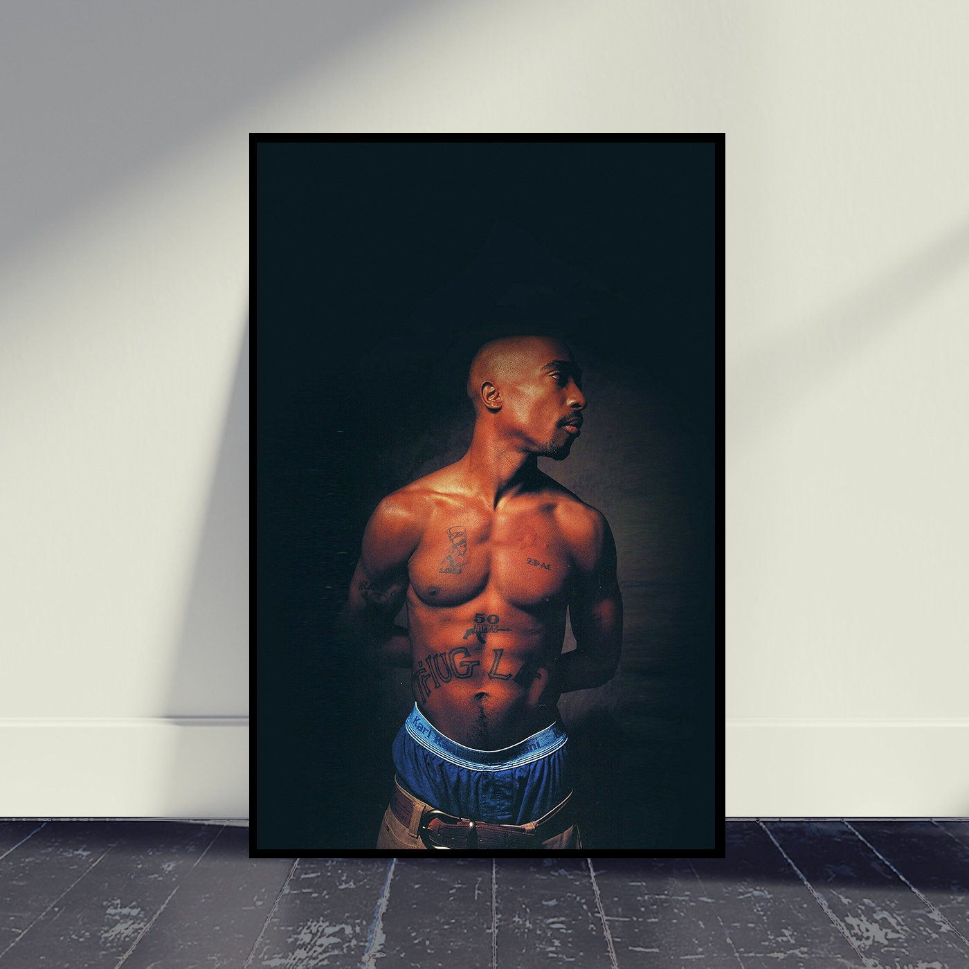 Rapper Tupac Shakur 2Pac Art Poster Music Poster Print Wall - Inspire ...