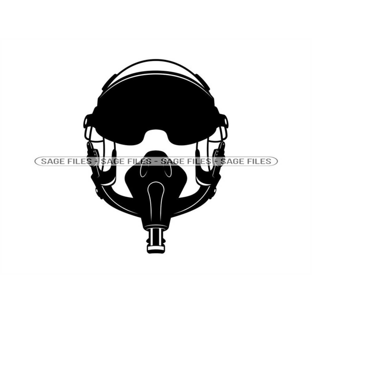 Fighter Pilot Helmet SVG, Pilot Svg, Air Force Svg, Fighter - Inspire ...