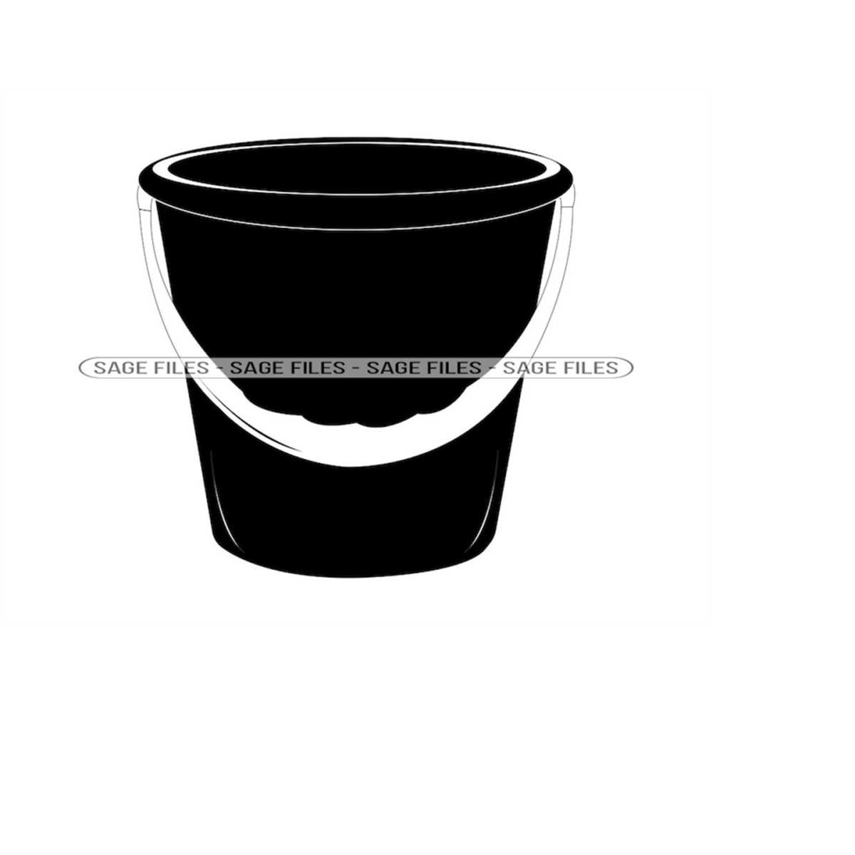 Bucket SVG, Cleaning Svg, Bucket Clipart, Bucket Files for C | Inspire ...