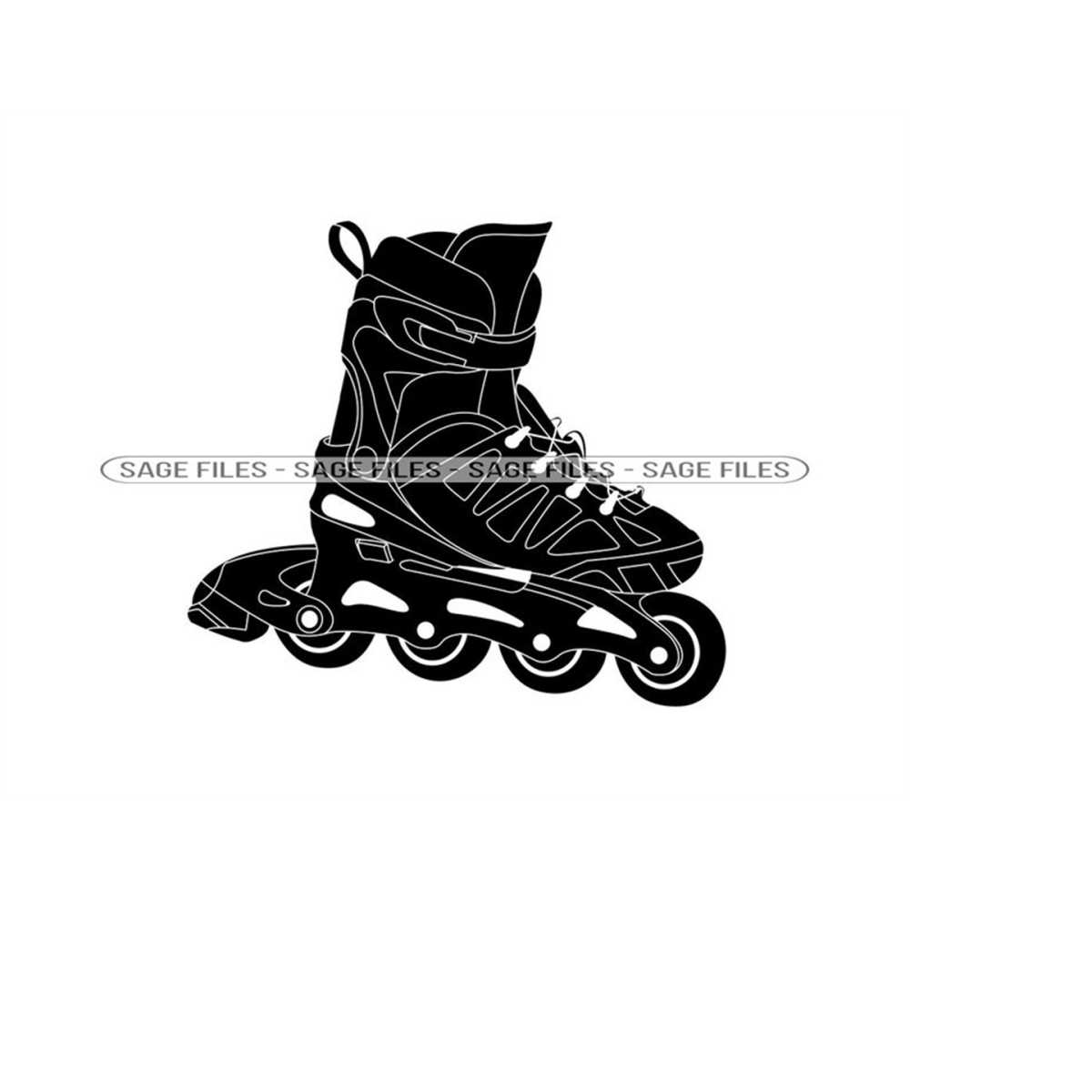 Inline Skates 3 SVG, Roller Blades Svg, Roller Skating Svg, - Inspire ...