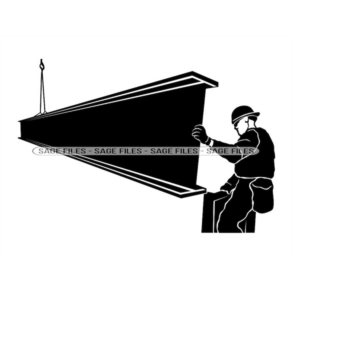 Structural Ironworker 3 SVG, Steel Worker Svg, Construction - Inspire ...