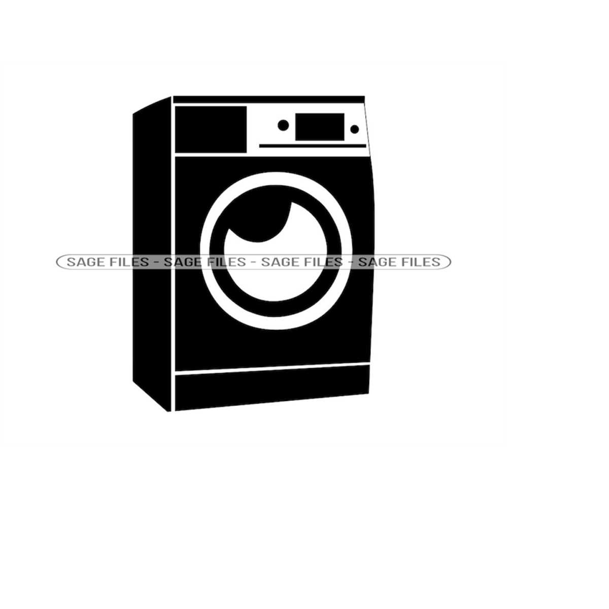 Washer 2 SVG, Washing Machine SVG, Laundry Machine SVG, Wash - Inspire ...