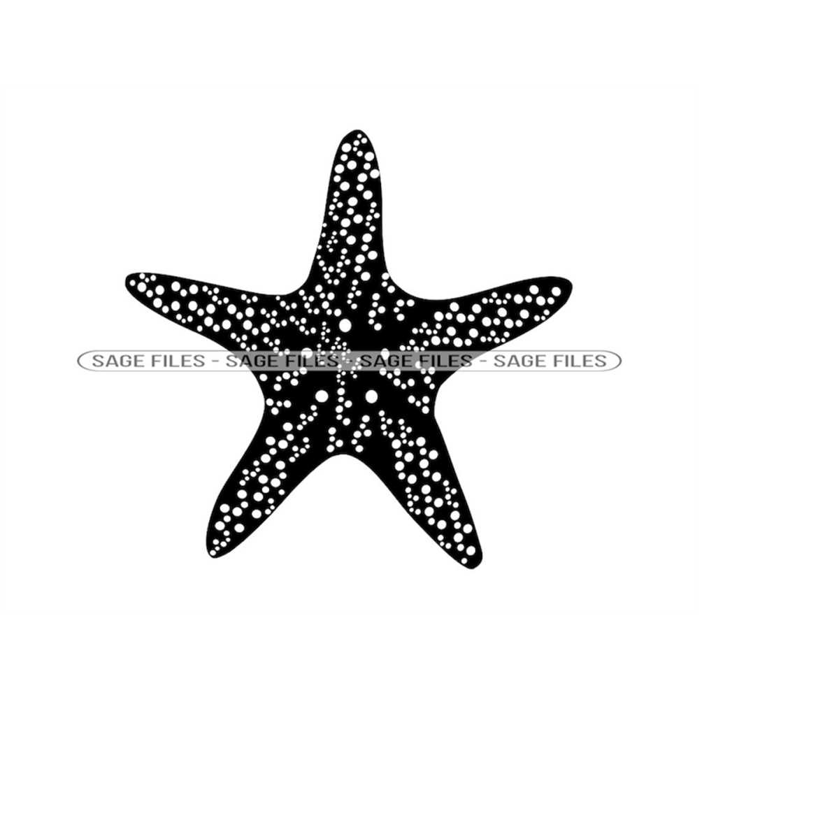 Starfish 3 SVG, Star Fish Svg, Nautical Svg, Starfish Clipar - Inspire ...