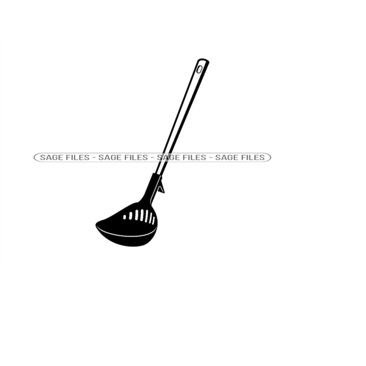 Strainer Ladle SVG, Ladle Svg, Cooking Svg, Chef Svg, Ladle | Inspire ...