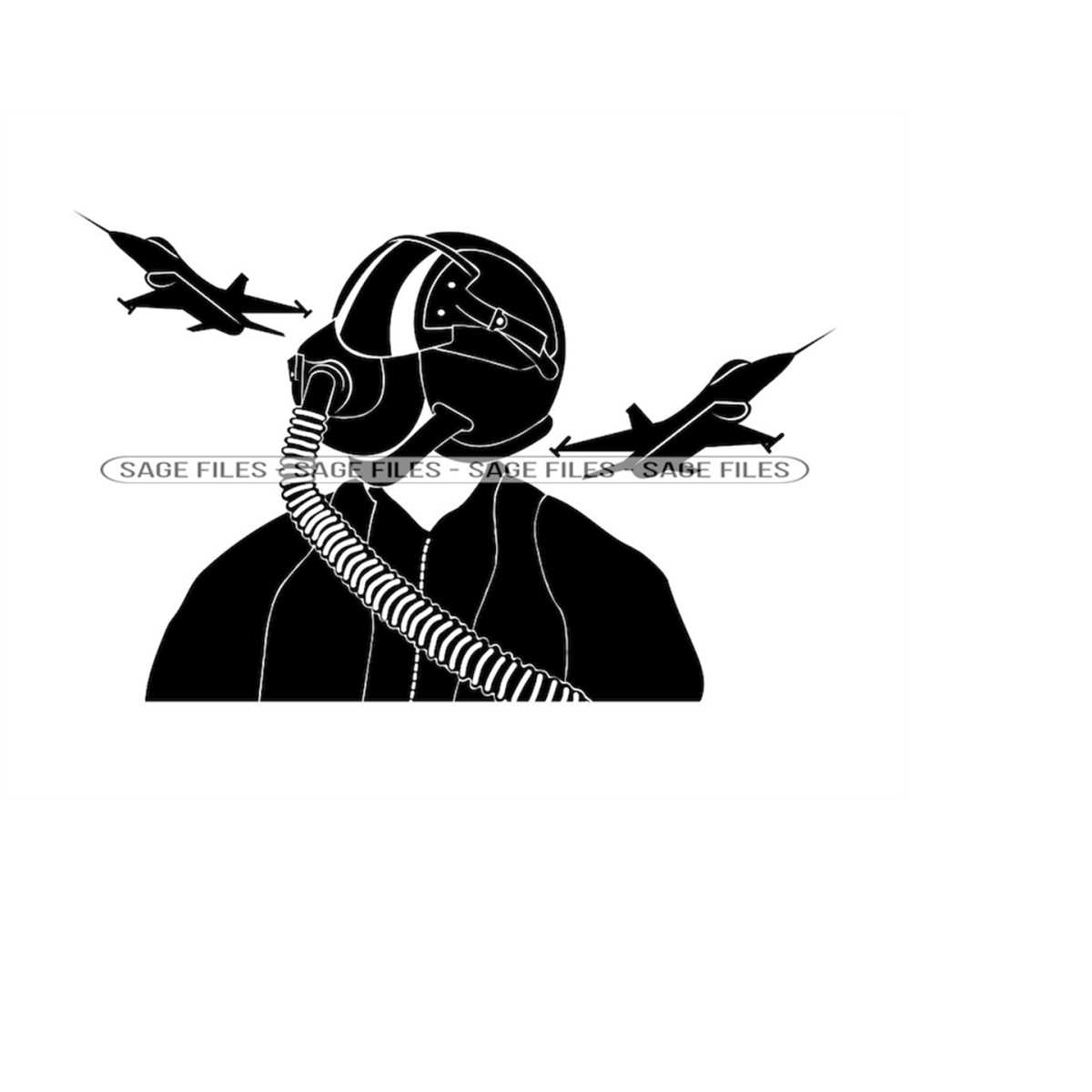 Airforce Pilot SVG, Airforce Svg, Jet Fighter Svg, Airforce - Inspire ...