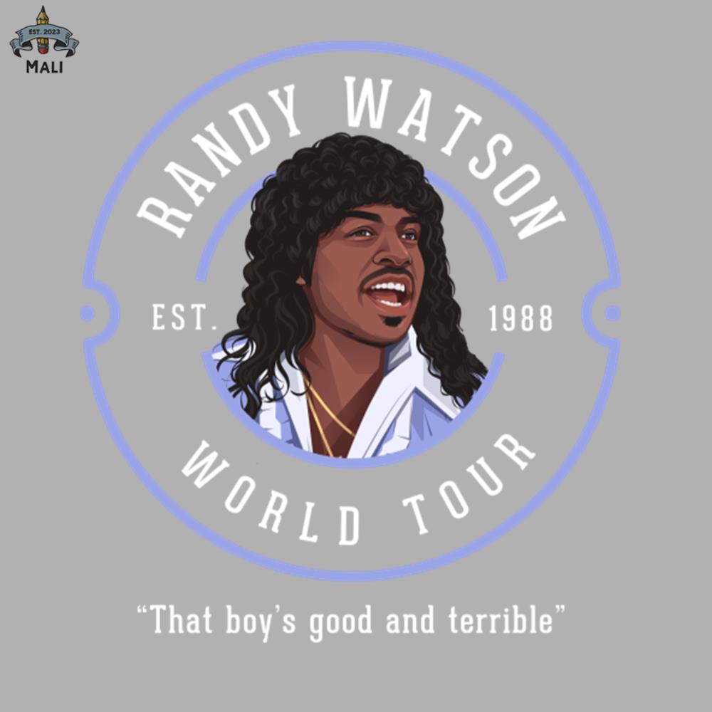 Randy Watson World Tour 1988 Sublimation PNG Download | Inspire Uplift