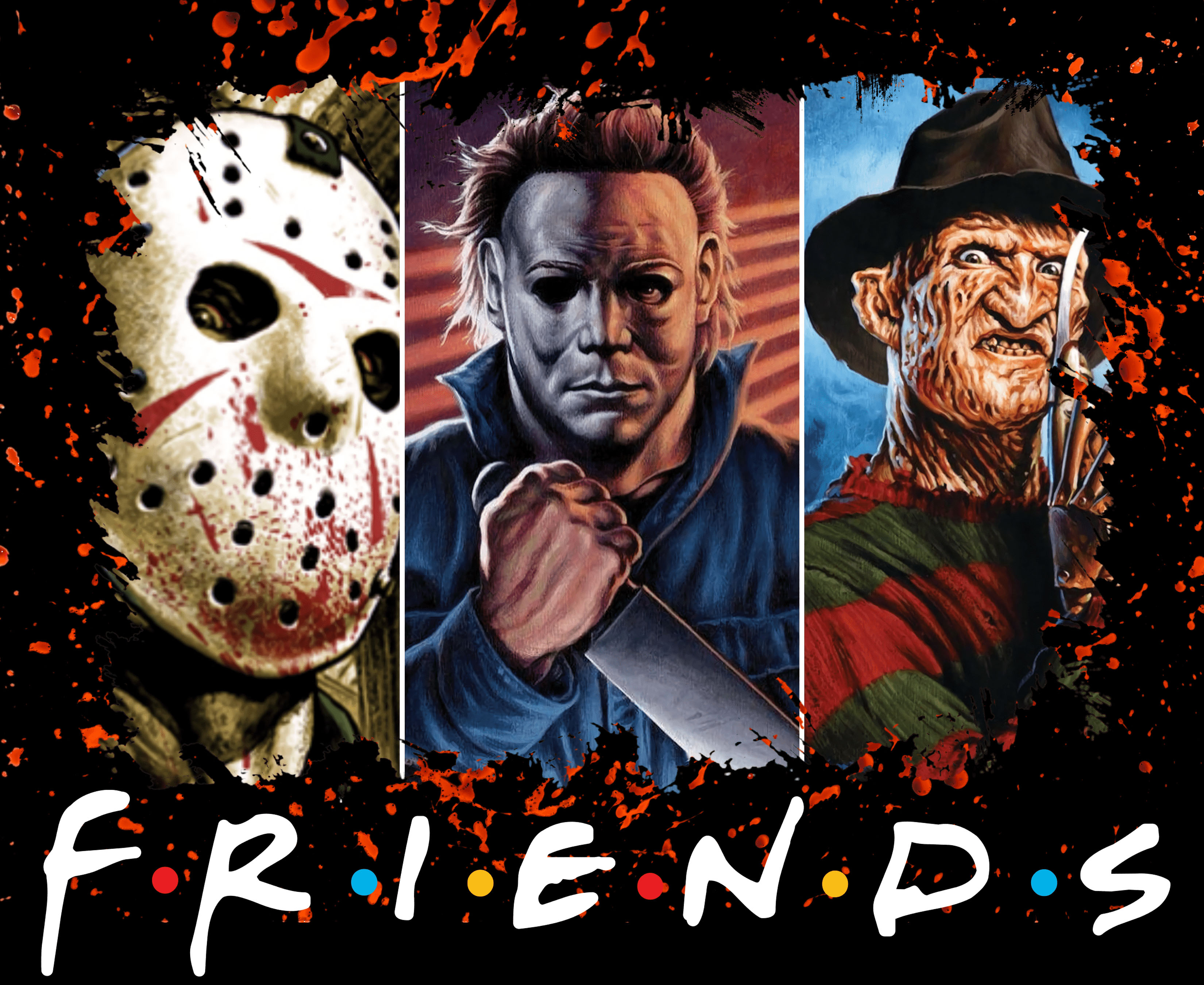 Horror Friends Png, Halloween friends Png, Horror Characters | Inspire ...