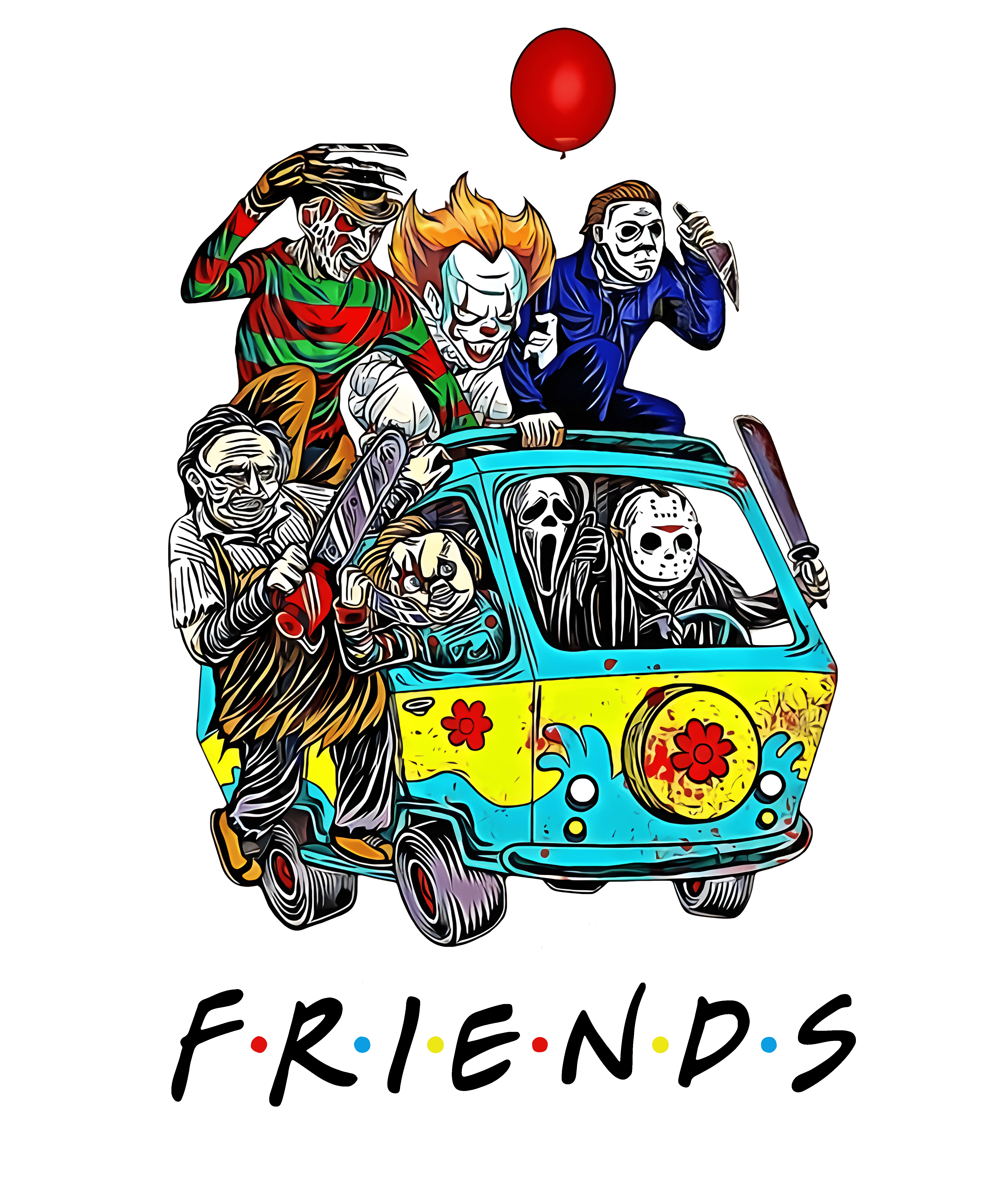 Horror Friends Png, Halloween friends Png, Horror Characters | Inspire ...