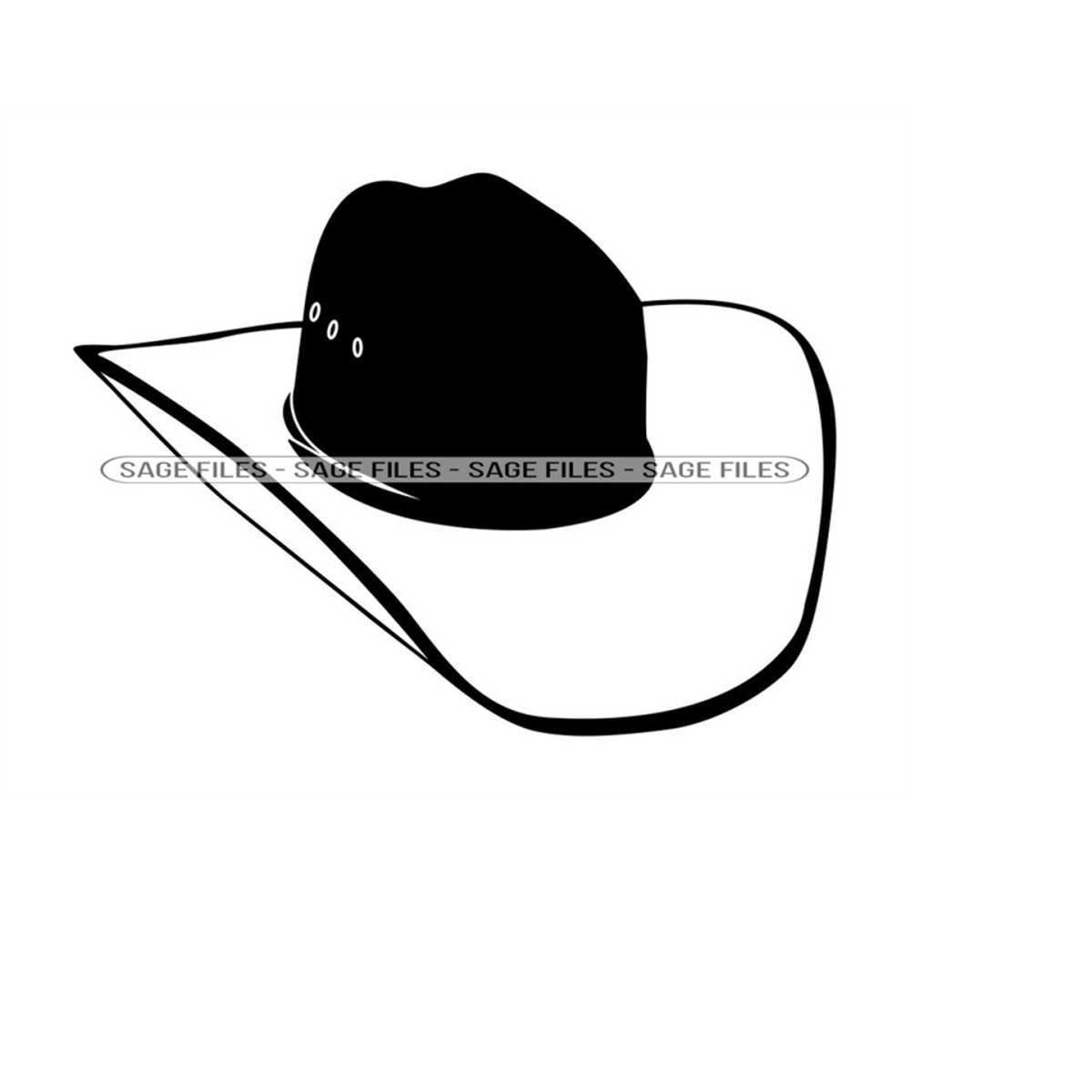 Cowboy Hat Svg, Cowboy Svg, Western Svg, Rancher Svg, Cowboy - Inspire ...