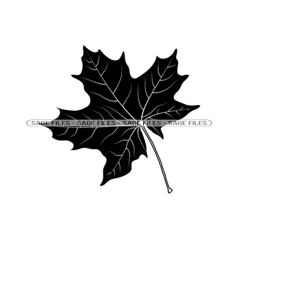 Maple Leaf 2 SVG, Leaf Svg, Autumn Svg, Maple Leaf Clipart, - Inspire ...