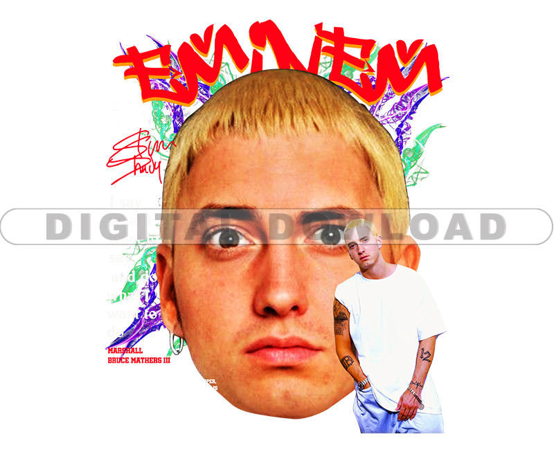 Eminem Svg, Tshirt Design Bundle, Rapper svg, Hiphop SVG, PN | Inspire ...