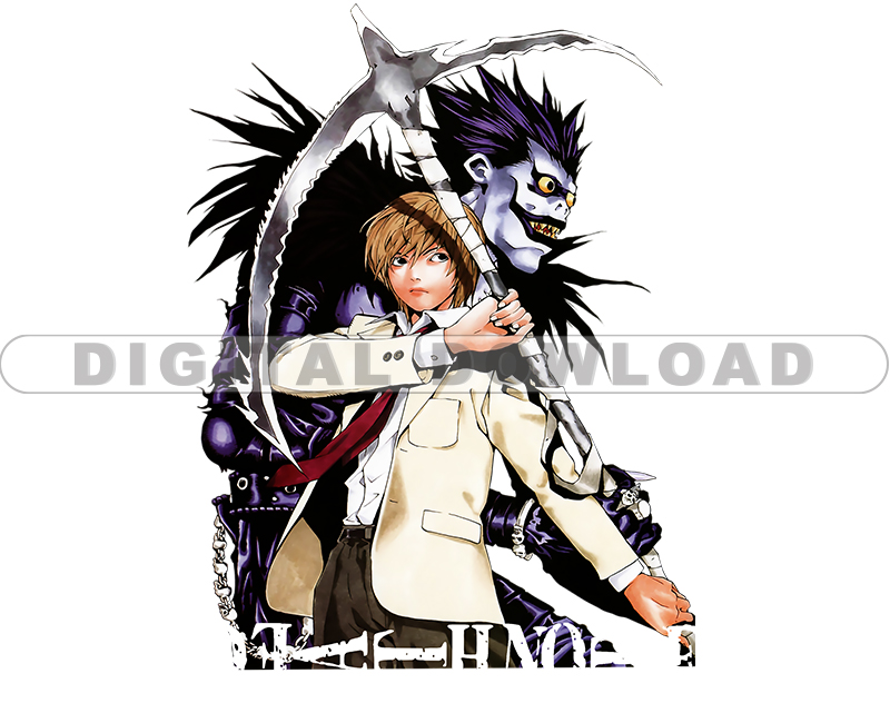 Light Yagami Png, Anime Tshirt Design Bundle, Manga Design B | Inspire ...