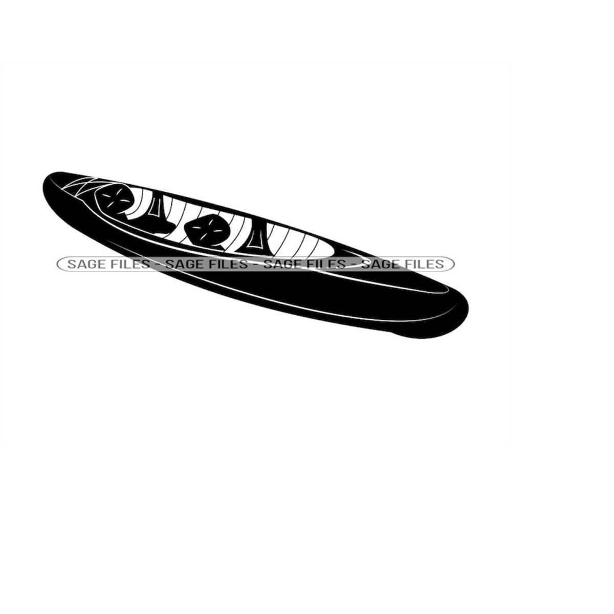 Canoe SVG, Kayak SVG, Boat Svg, Canoe Clipart, Canoe Files f - Inspire ...