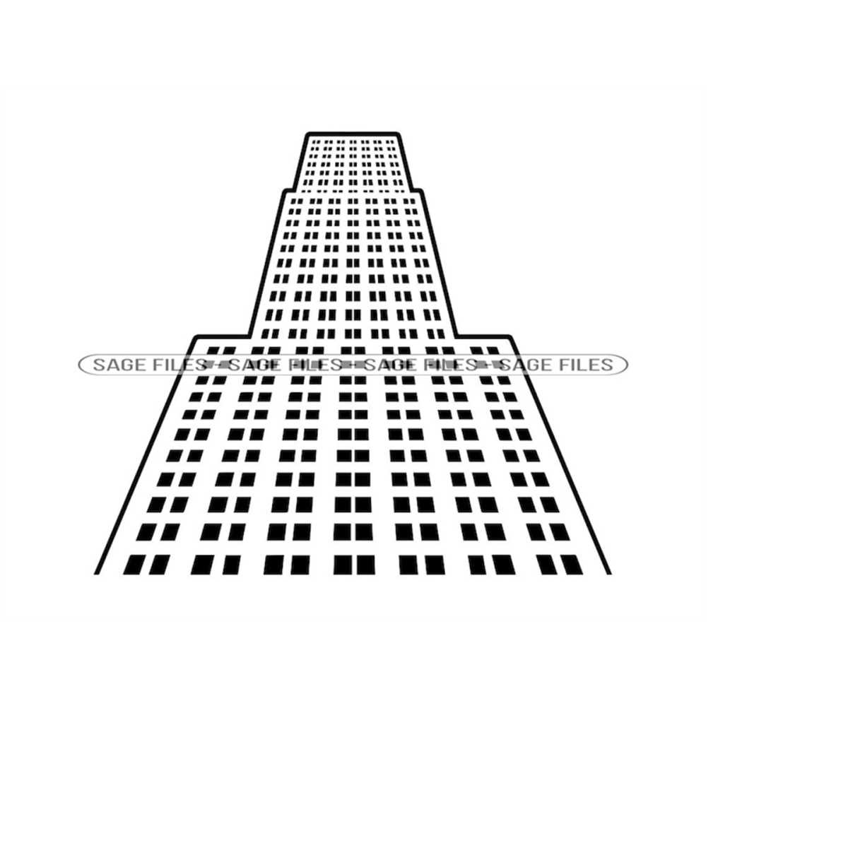 Skyscraper 2 SVG, Building Svg, Real Estate Svg, Skyscraper - Inspire ...