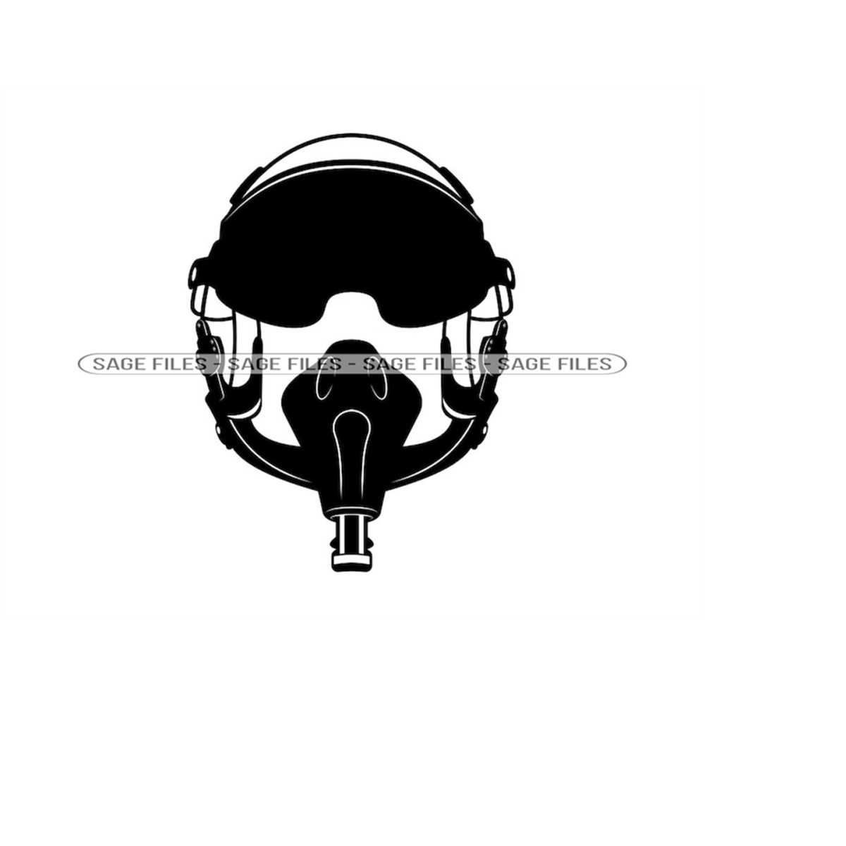 Fighter Pilot Helmet SVG, Pilot Svg, Air Force Svg, Fighter | Inspire ...