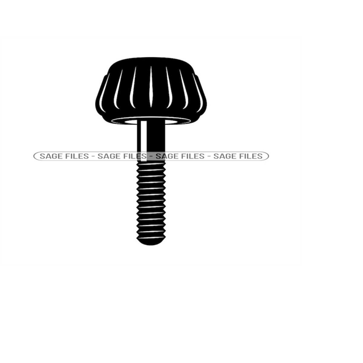 Black Bolt SVG, Tools Svg, Mechanic Svg, Bolt Clipart, Bolt - Inspire ...
