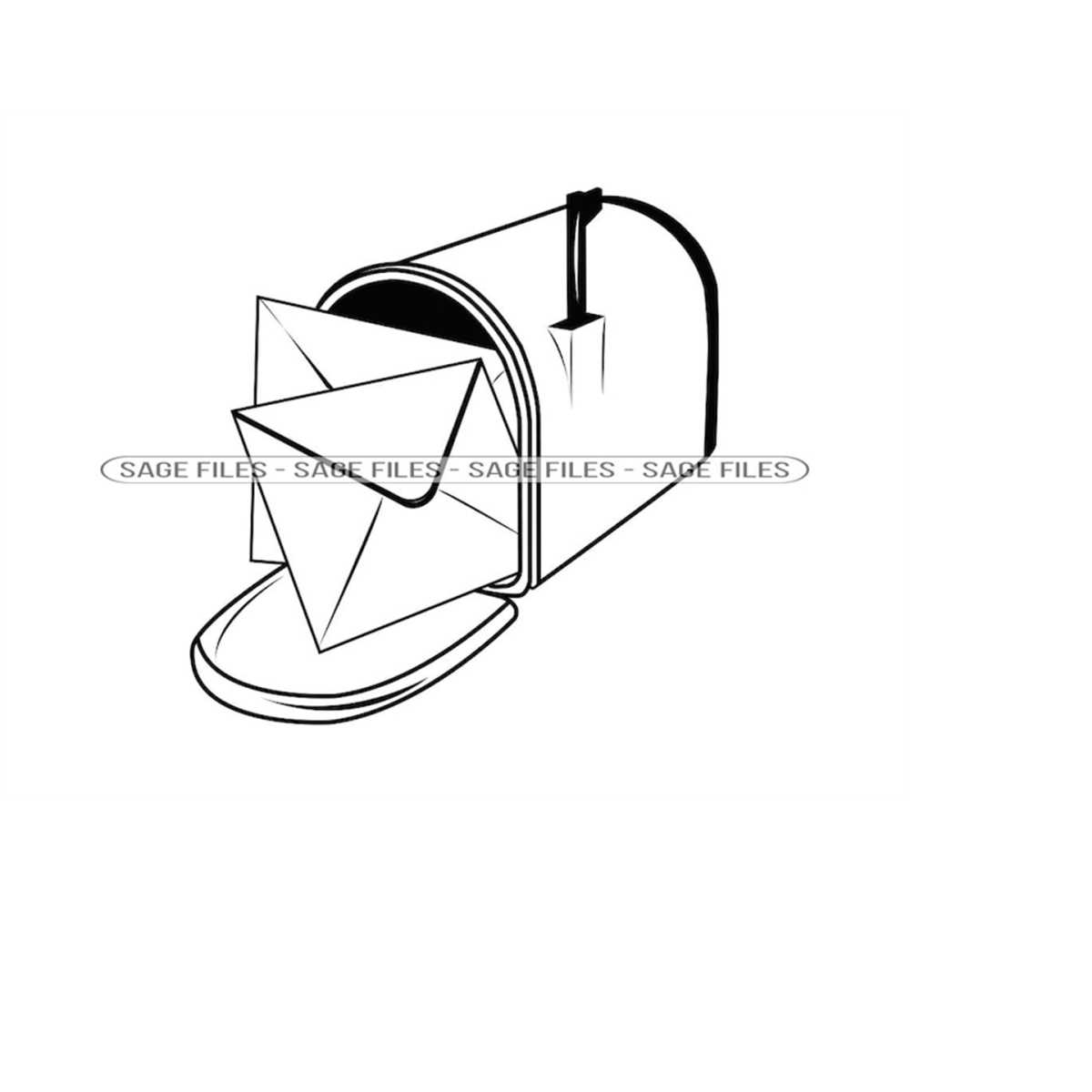 Mailbox 3 SVG, Mailbox Svg, Mail SVG, Mailbox Clipart, Mailb - Inspire ...