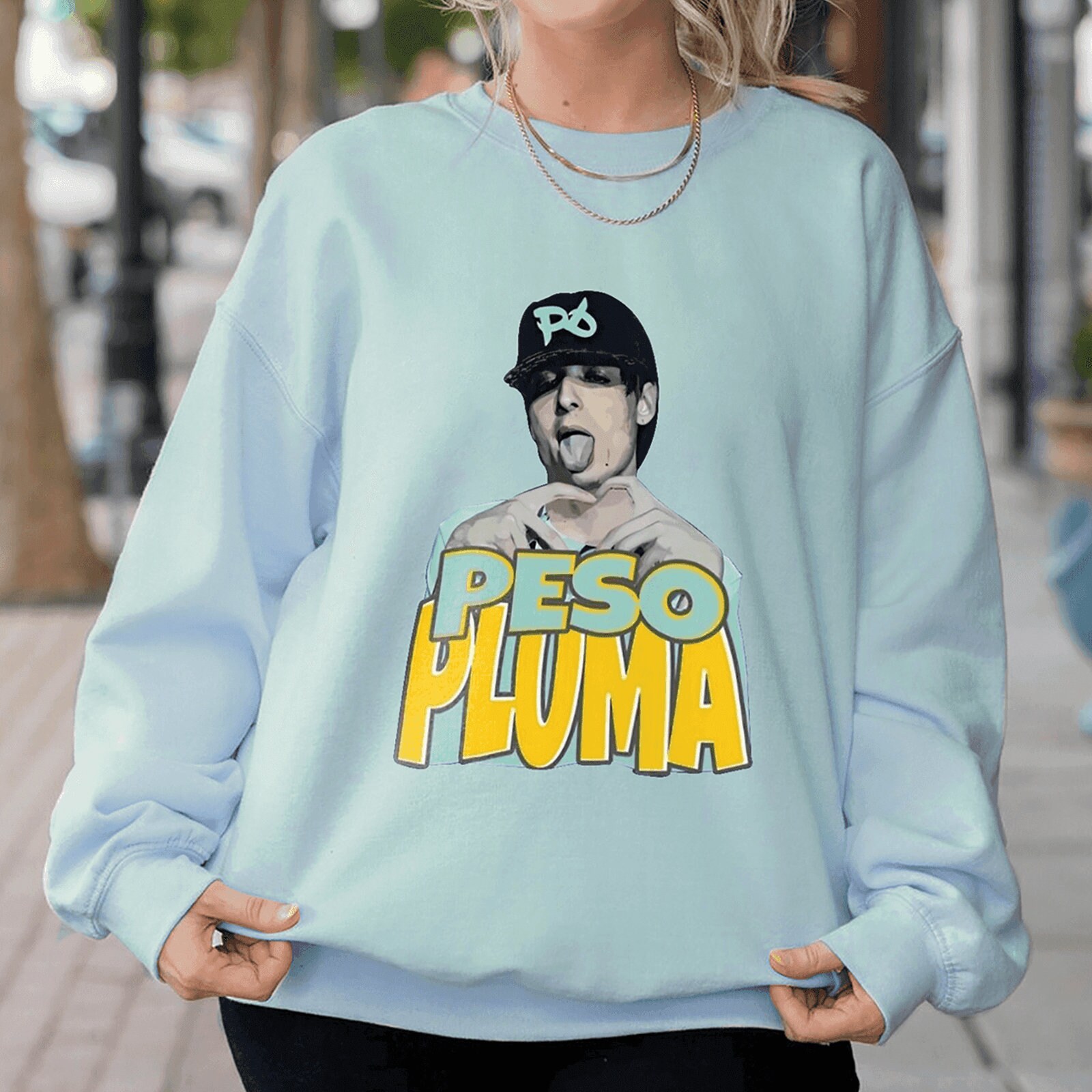 Doble P Tour Sweatshirt Peso Pluma Unisex G nesis Hoodie Efe | Inspire Uplift