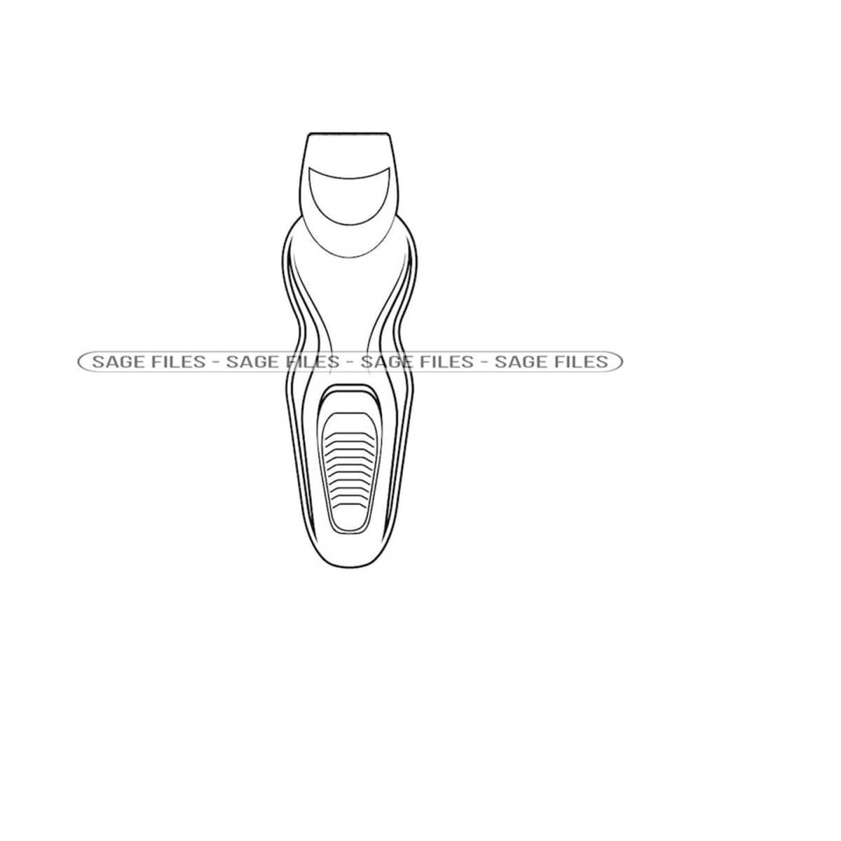 Electric Trimmer Outline SVG, Hair Clipper Svg, Barber Svg, - Inspire ...