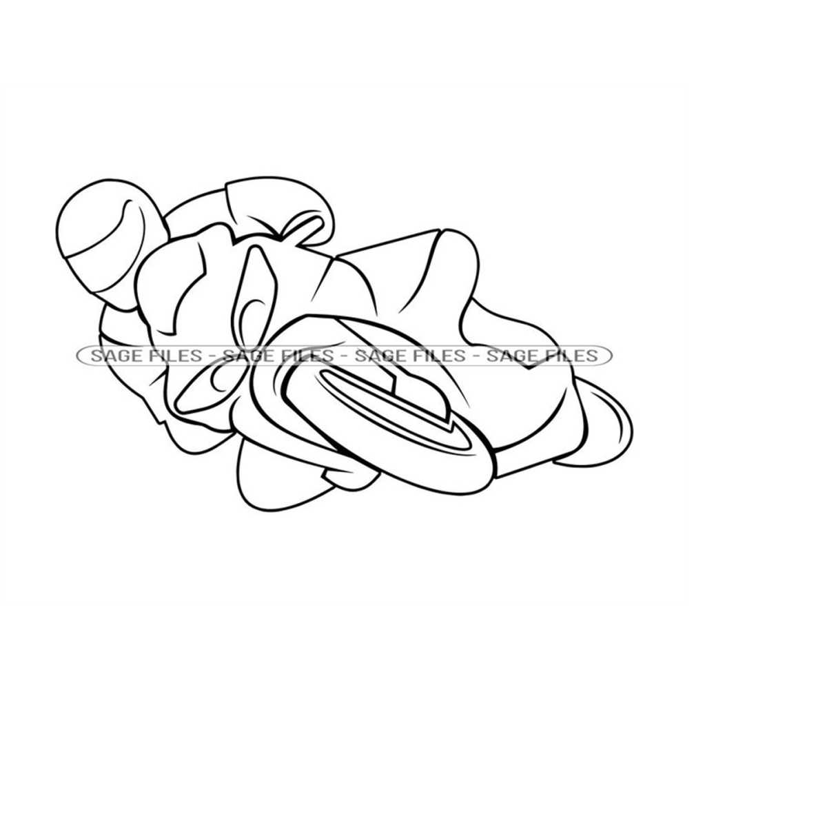 Motorcycle Racing Outline 4 SVG, Motorcycle Racing Clipart, - Inspire ...