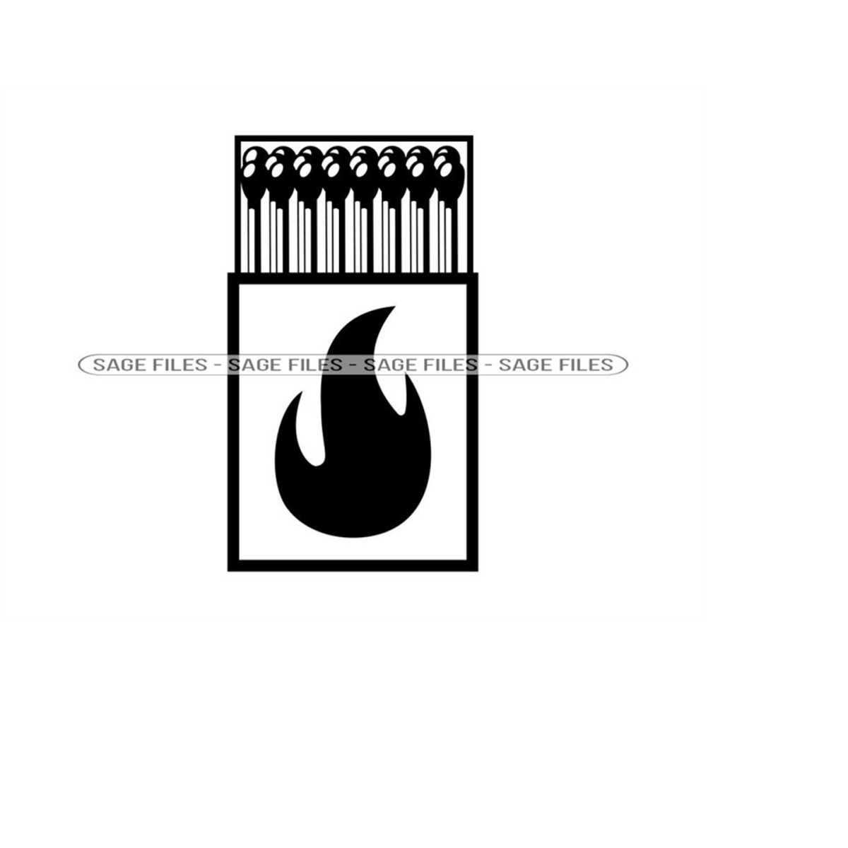 Matches 4 SVG, Fire SVG, Flame SVG, Matches Clipart, Matches | Inspire ...