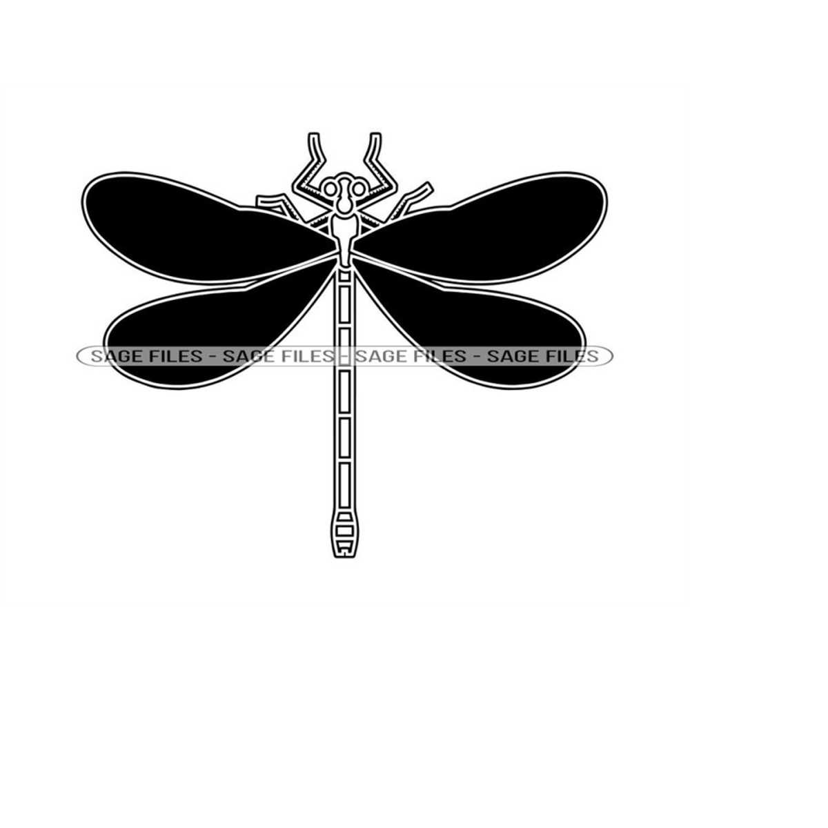 Dragonfly 5 SVG, Dragonfly SVG, Insect Svg, Dragonfly Clipar | Inspire ...