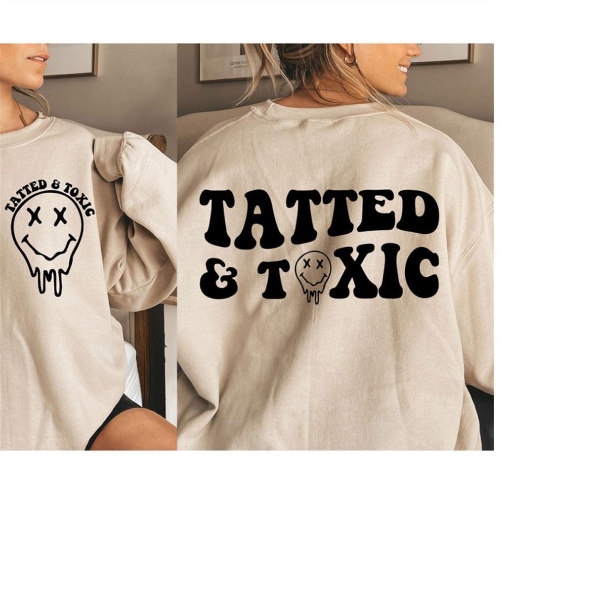 Tatted & Toxic SVG-PNG | Inspire Uplift