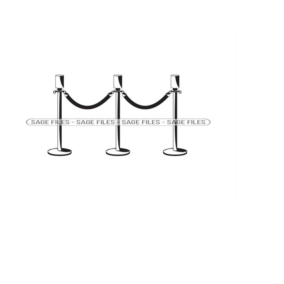 VIP Svg, Golden Rope Barricade Svg, Party Svg, Fundraiser Sv - Inspire ...