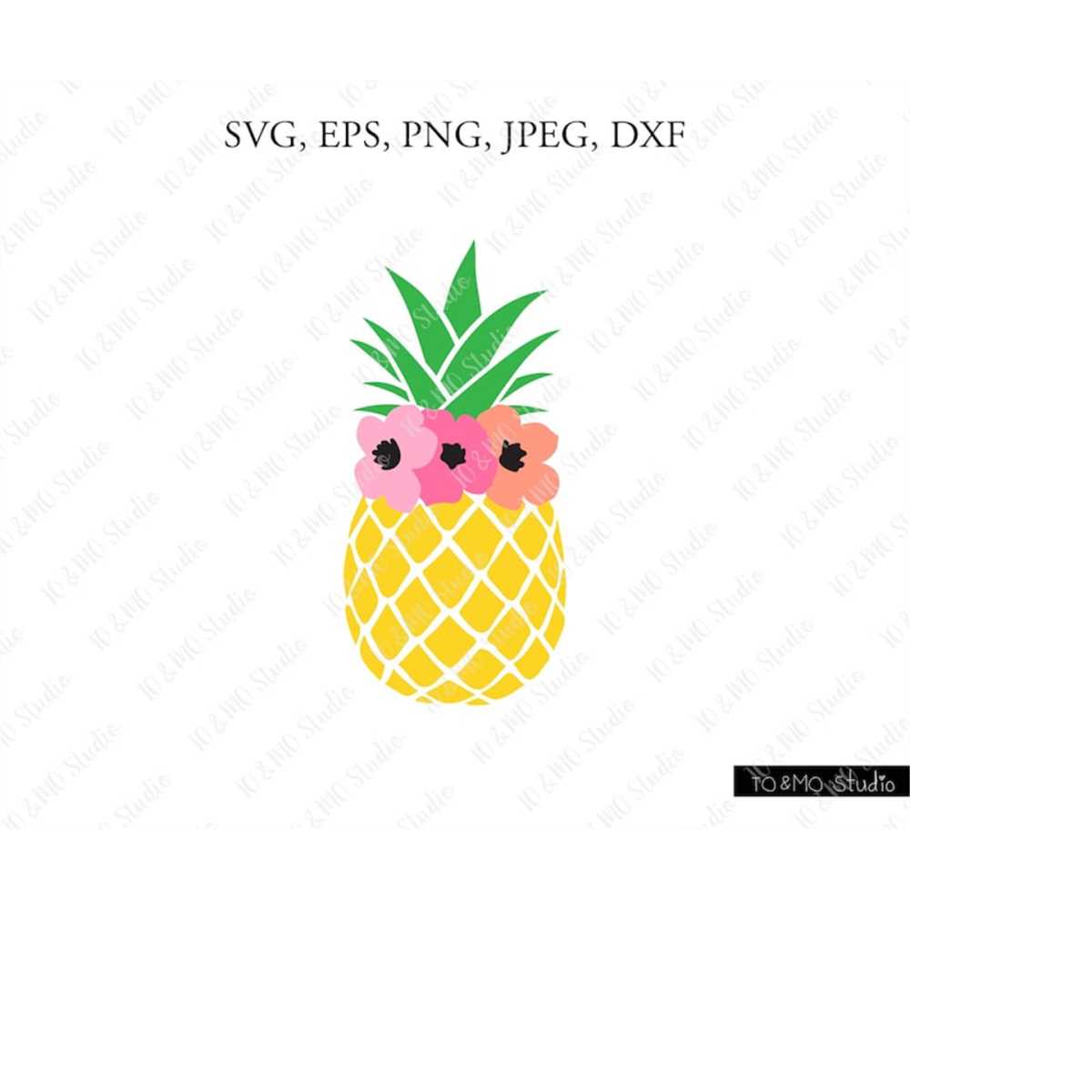 Pineapple SVG, Pineapple SVG, Pineapple Clipart, SVG Files, | Inspire ...