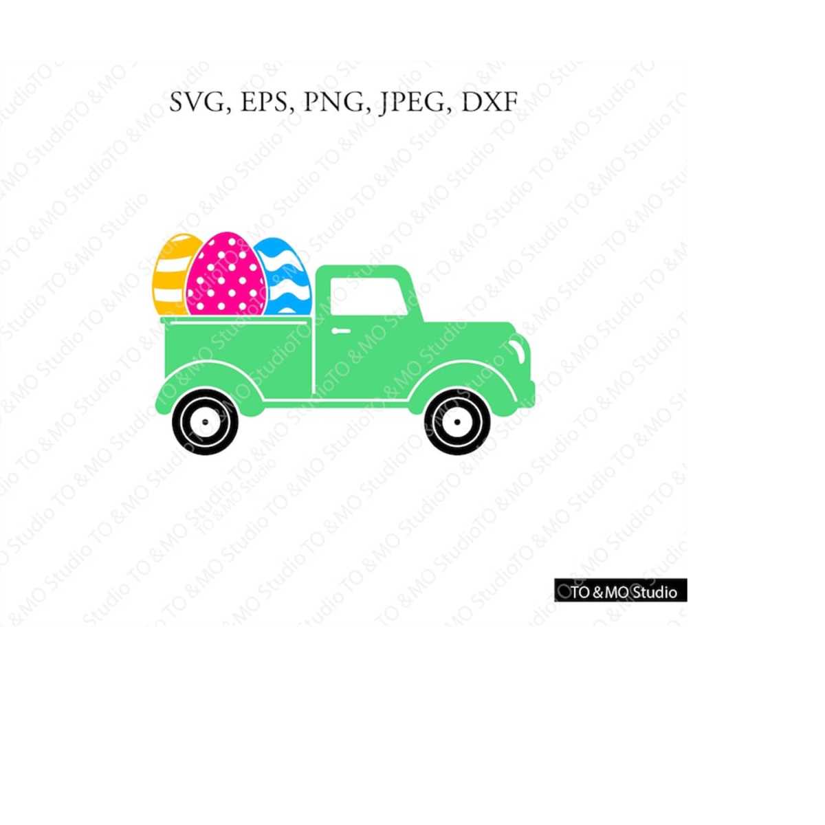 Easter SVG, Easter Egg SVG, Easter Truck Svg Easter Bunny Sv | Inspire ...
