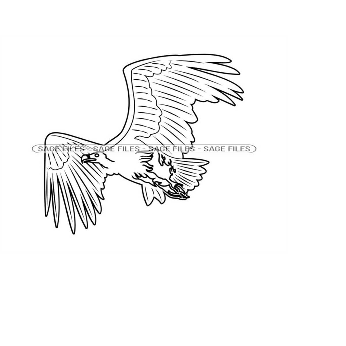 Vulture Outline SVG, Vulture SVG, Vulture Clipart, Vulture F - Inspire ...