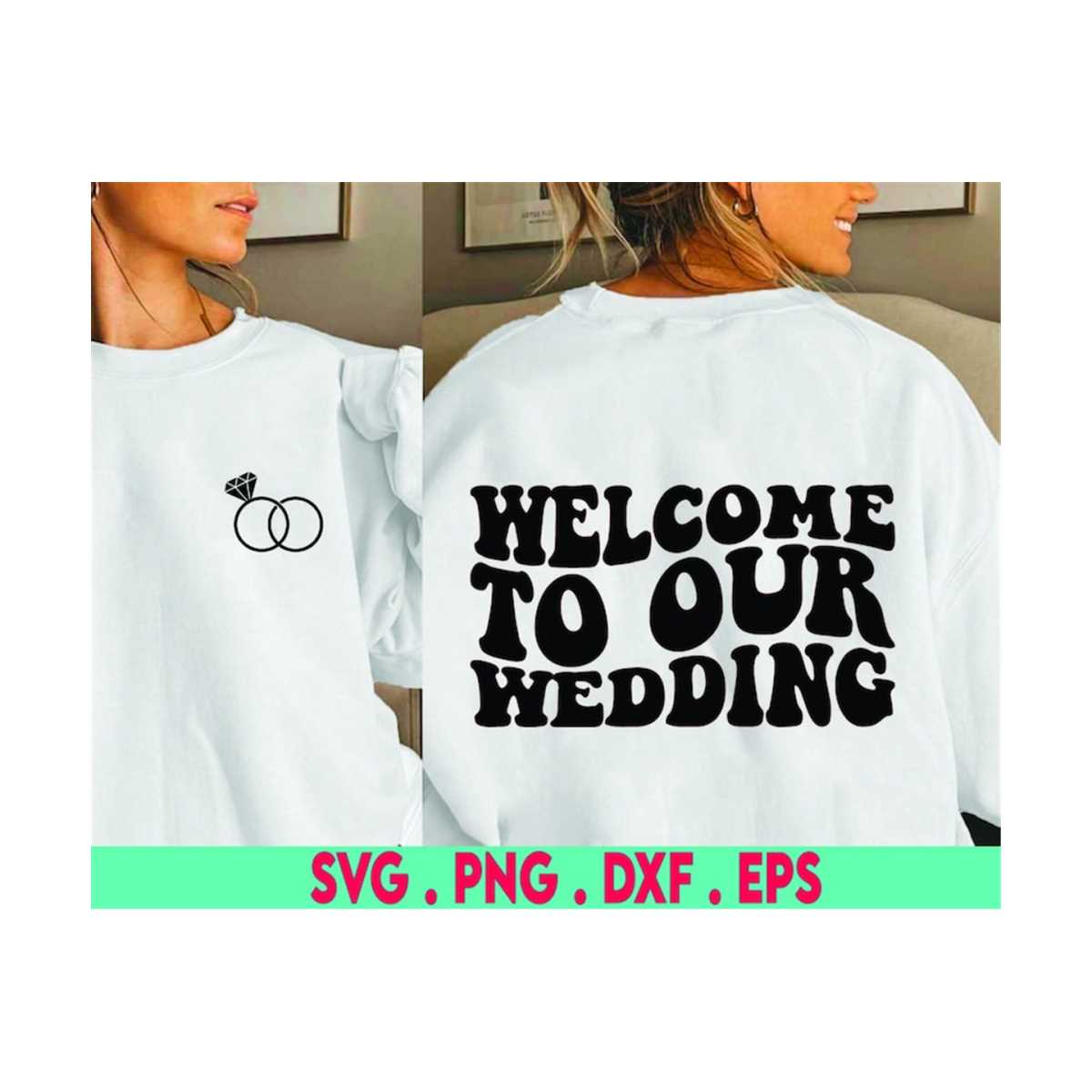 Welcome to our wedding, SVG Cut File, digital file, svg, eng | Inspire ...