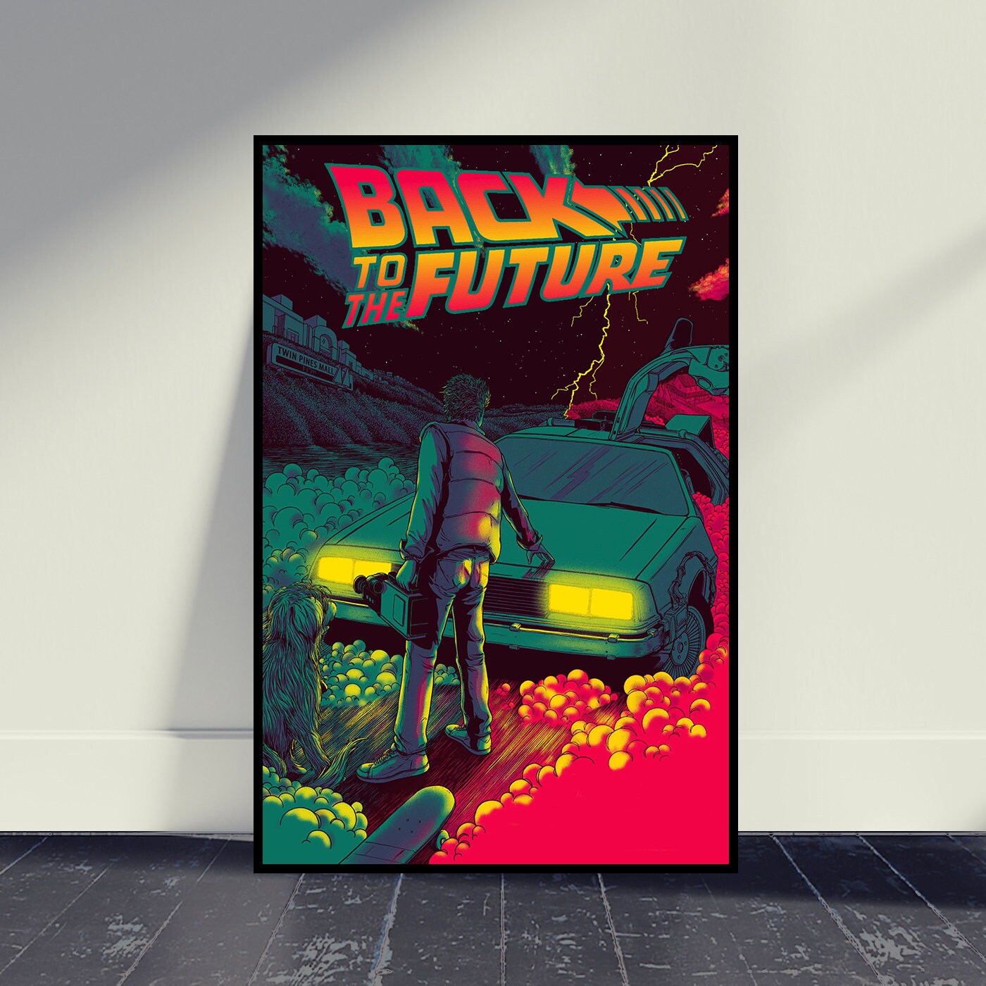 Back to the Future 1985 Movie Poster Movie Print, Wall Art, - Inspire ...