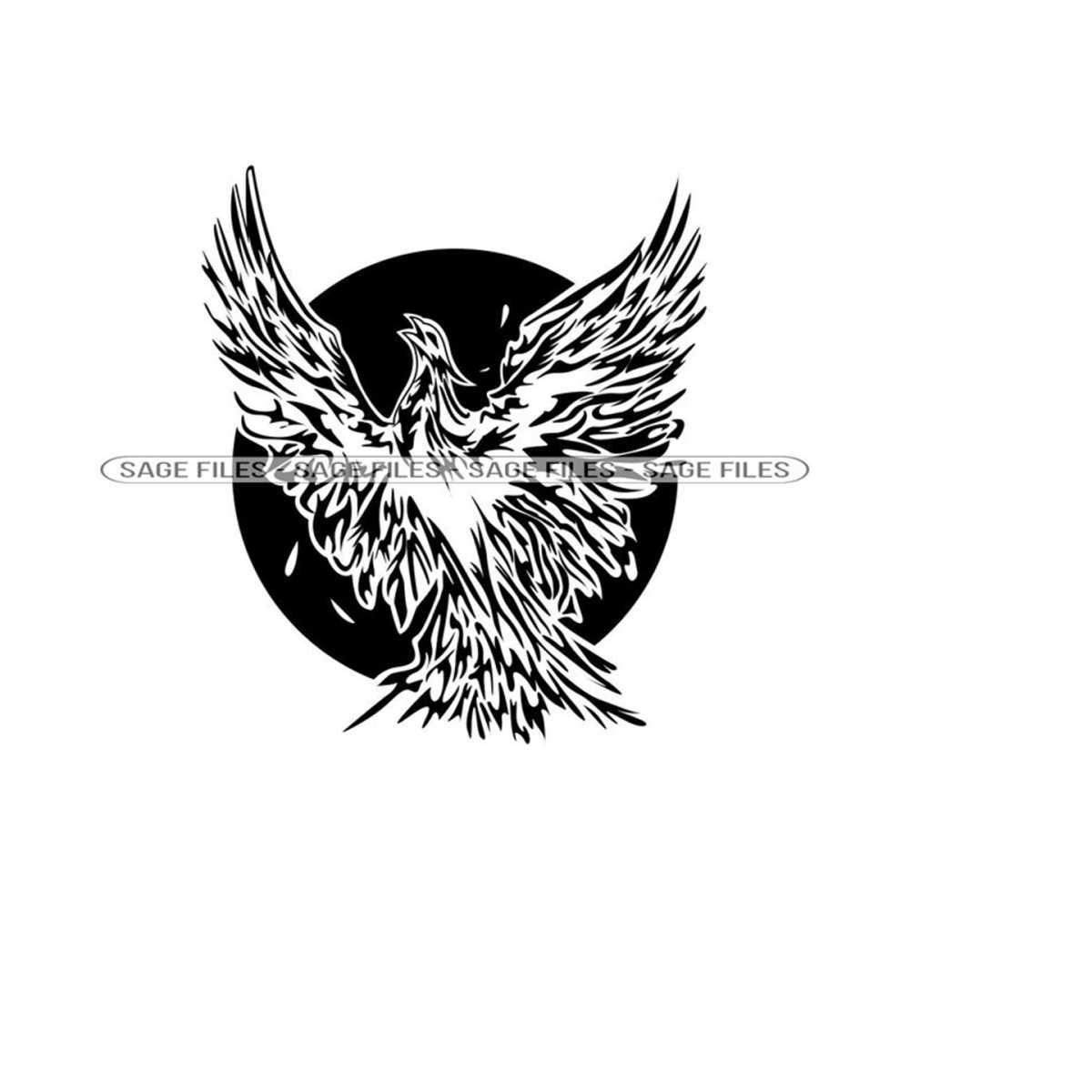 Phoenix 13 Svg, Phoenix SVG, Phoenix Clipart, Phoenix Files - Inspire ...