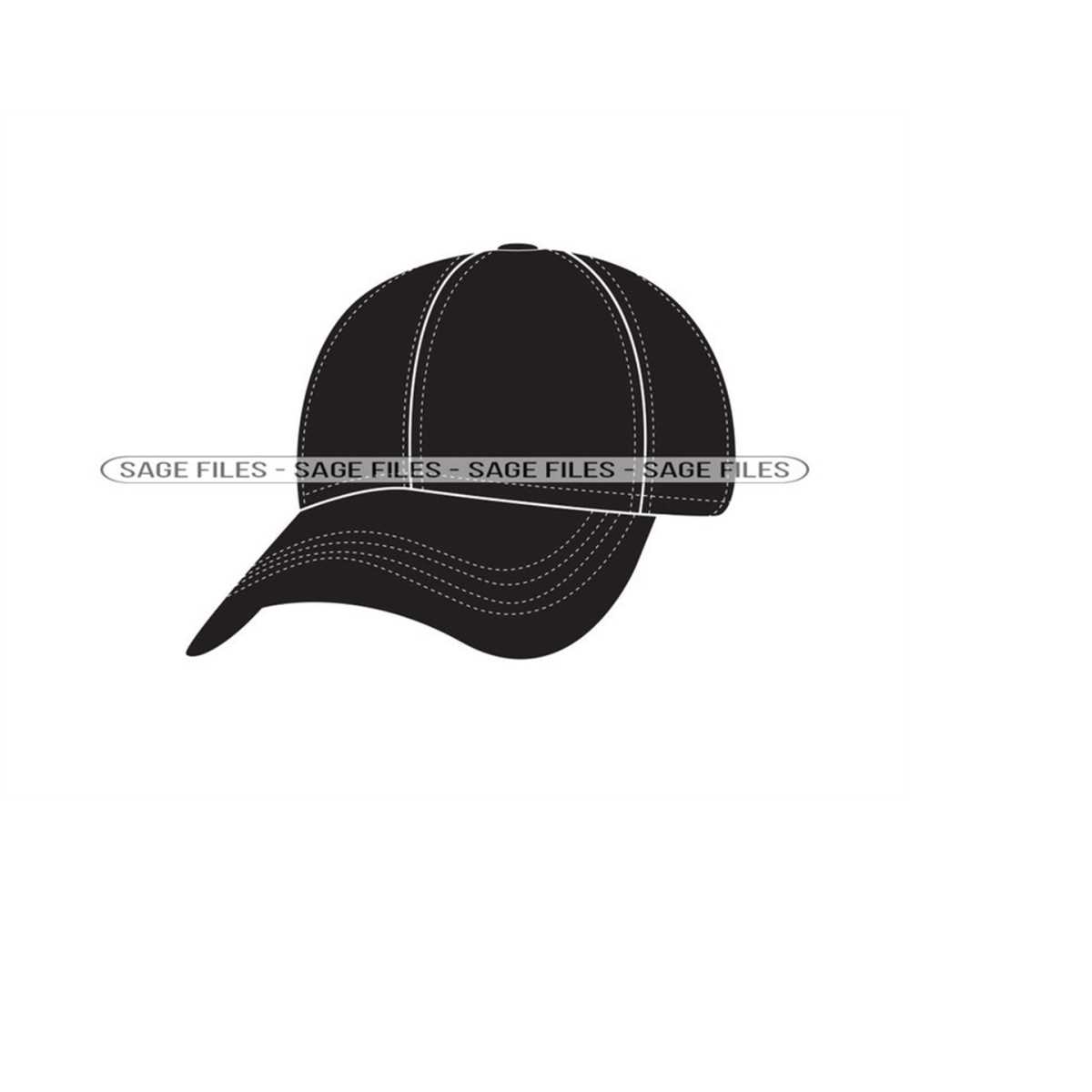 Baseball Cap 6 SVG, Baseball Cap SVG, Hat Svg, Baseball Cap - Inspire ...